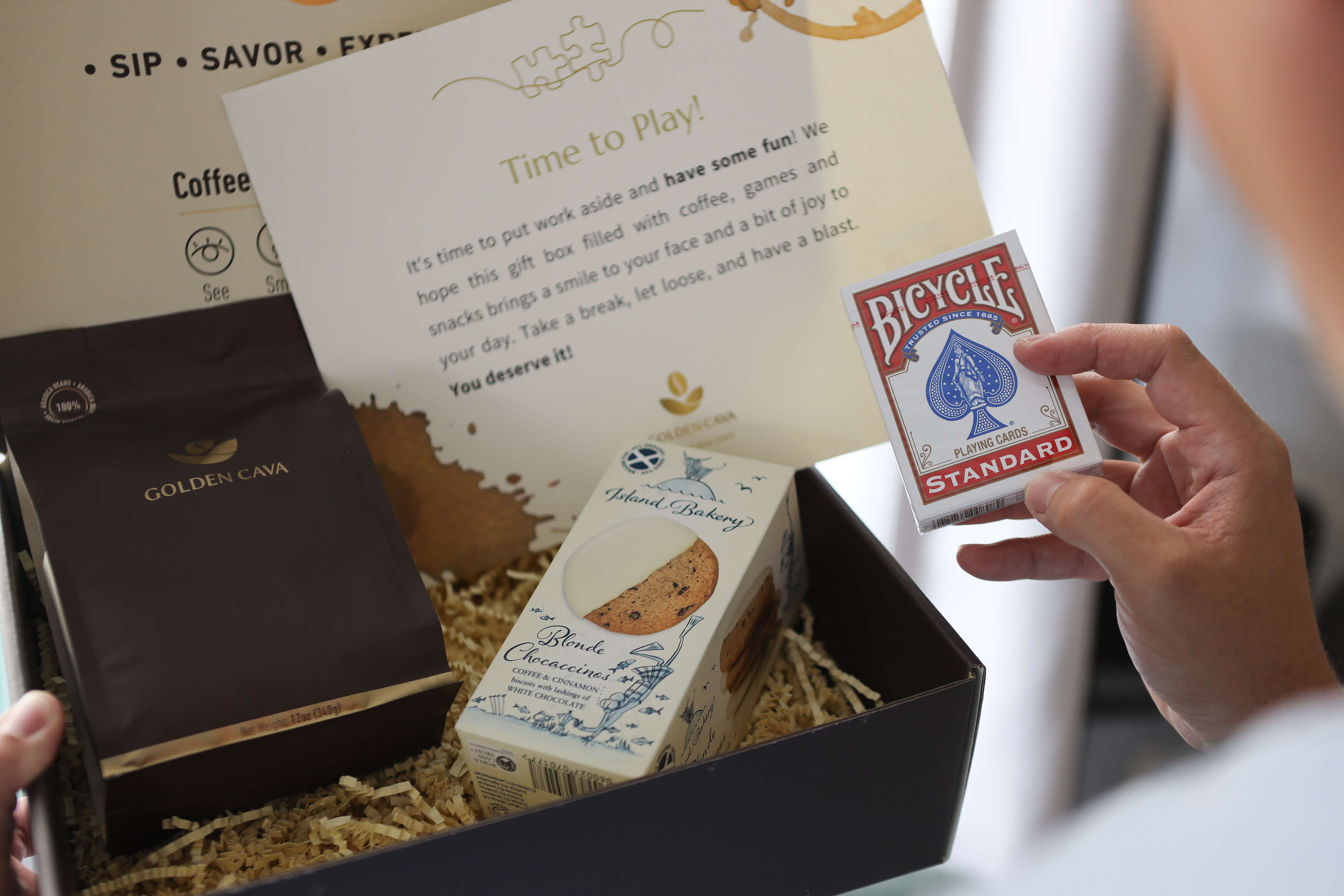 Games Specialty Coffee Gift Box – Golden Cava